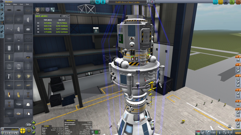 My first munar lander : r/KerbalSpaceProgram